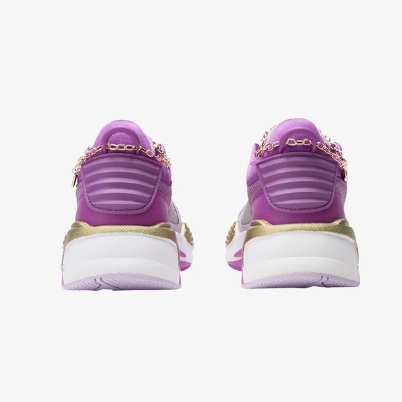 Puma | Shoes | Puma Rsx Womens Purple Gold Pink Rsx New | Poshmark